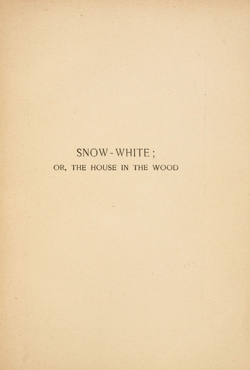 Library of Congress: Book Turner: Snow White